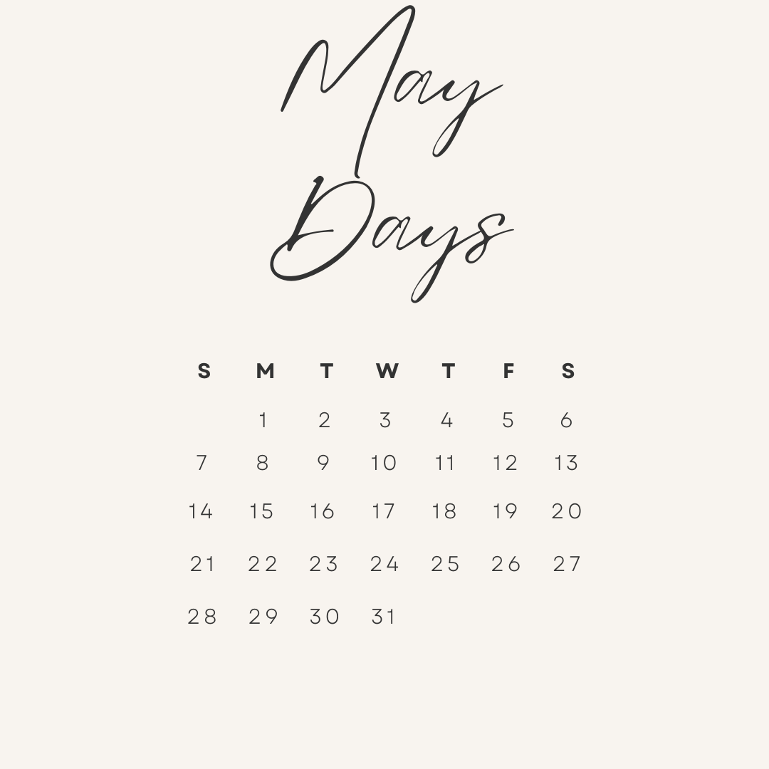 May Days - Spirit of Teaching